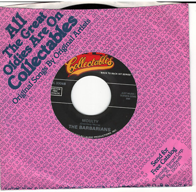 MOULTY Barbarians / QUESTION OF TEMPERATURE Balloon Farm (Vinyl 45rpm ...