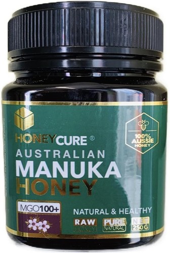 Honey Cure MGO 100+ Australian Manuka Honey 250 g | eBay Australia