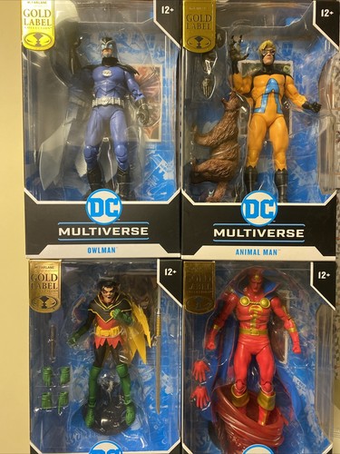 DC Multiverse Gold Label - Owlman animal man and red tornado vampire ...
