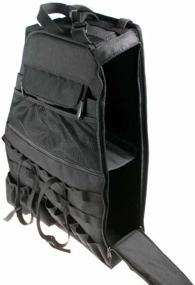 US Roll Bar Trunk Storage Bag Cage With Multi-Pockets for Jeep Wrangler ...