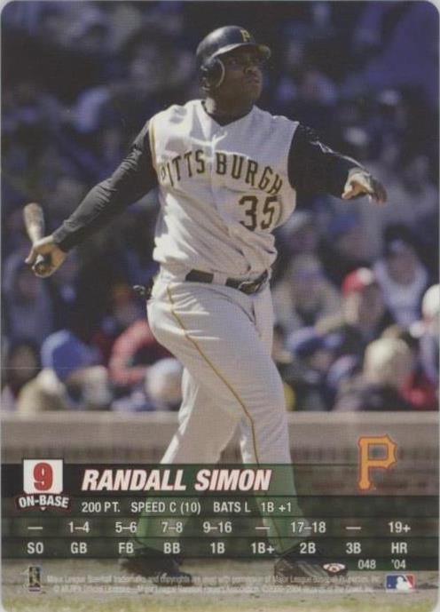2004 MLB Showdown Trading Deadline - Randall Simon #048 for sale online ...