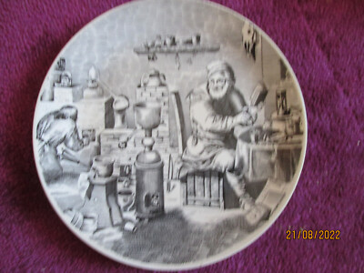 Teller "Der Alchemist" der Industriegewerkschaft Chemie, Papier ...