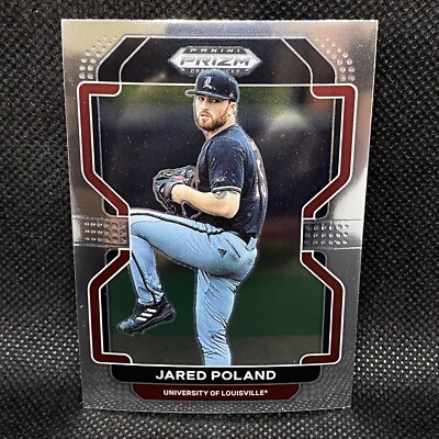 2022 Panini Prizm Draft Picks JARED POLAND Louisville Miami Marlins ...