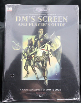 Dungeons and Dragons D20 System Swords Sorcery DM's Screen and Players ...