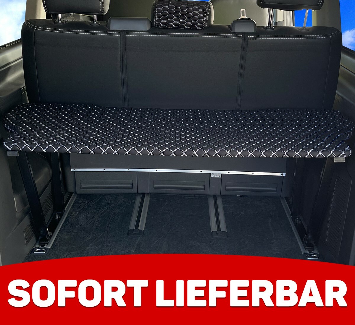 Multiflexboard inkl. Konsolen für VW T5 T6 T6.1 Multivan Camper ...