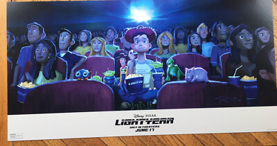 Buzz LIGHTYEAR 2022 Disney PIXAR Movie POSTER - Tim Evatt TOY STORY ...