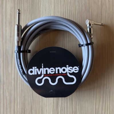 Divine Noise 15ft Instrument Cable S-R Grey *Free Shipping in the USA ...