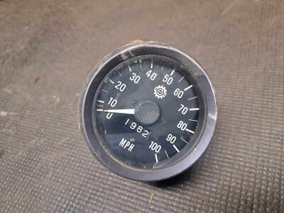 Vintage Ski-Doo Snowmobile Speedometer 1982 Miles 100 MPH | eBay