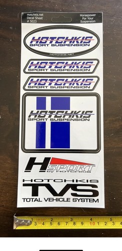 HOTCHKIS SUSPENSION 1sheet/6pcs decal sticker racing imsa drags hotrods ...