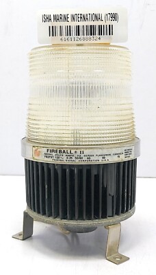Federal Signal Corporation FB2PST Fireball II Strobe Warning Light 120V ...