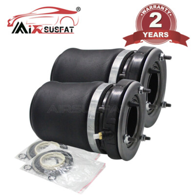 Pair Front Air Suspension Spring For BMW X5 E53 37116757501 37116757502 ...