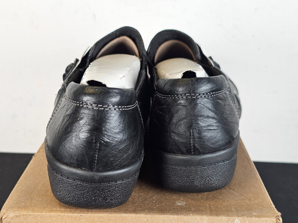 Clarks Cheyn Madi Slip On Loafers Womens 10M Black Leather Comfort ...