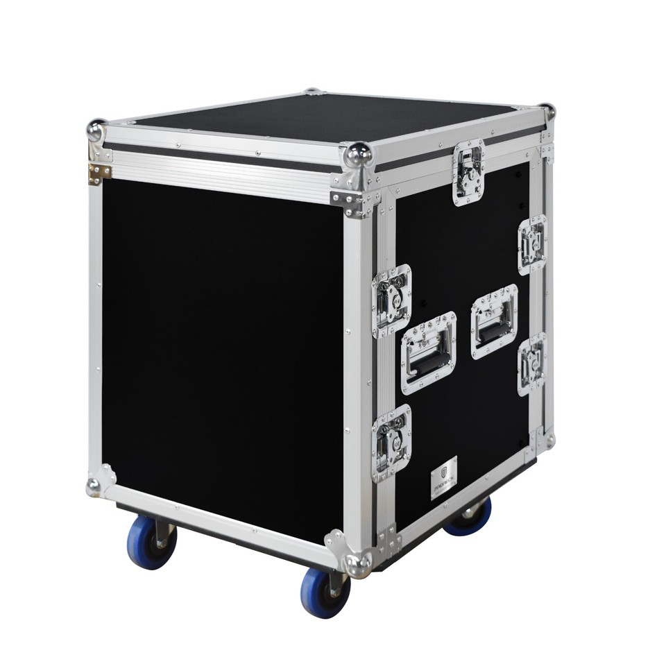proreck 12U space Rack Case With Slant Mixer Top, 20'' Rackable Depth ...