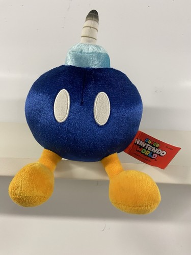 Super Mario Bros BOB-BOMB Plush 6" Toy Collector Car Display Plush ...