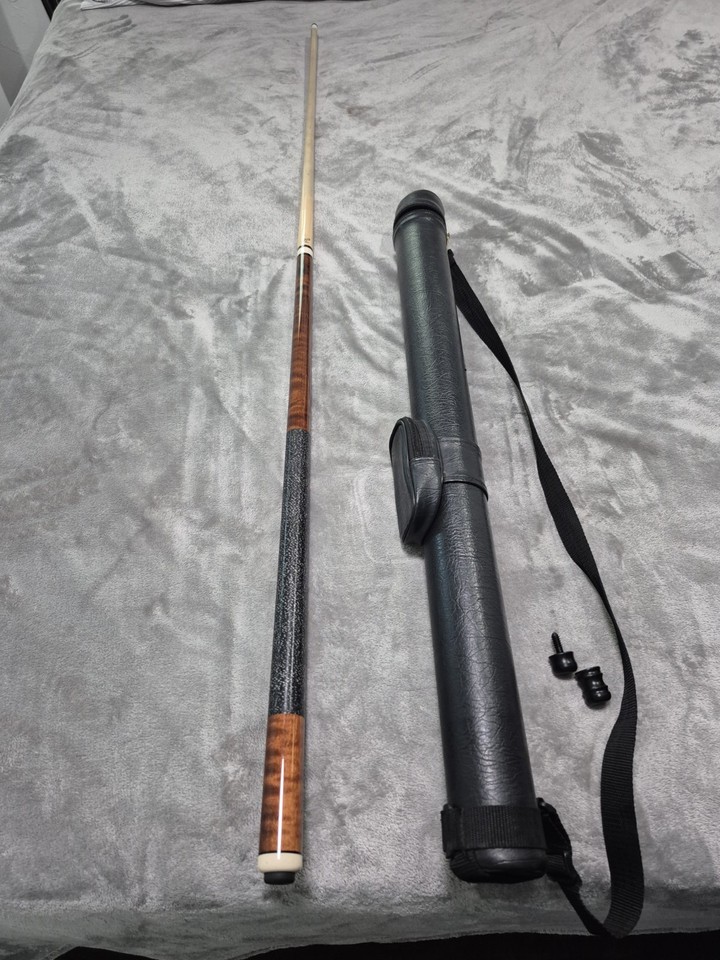 J PECHAUER CUSTOM POOL CUE W/ IMPERIAL 1X1 HARD CASE | eBay