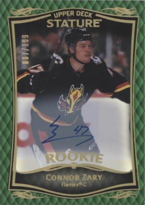 2024-25 Upper Deck Stature - 2023-24 Base Rookies Connor Zary, Connor ...