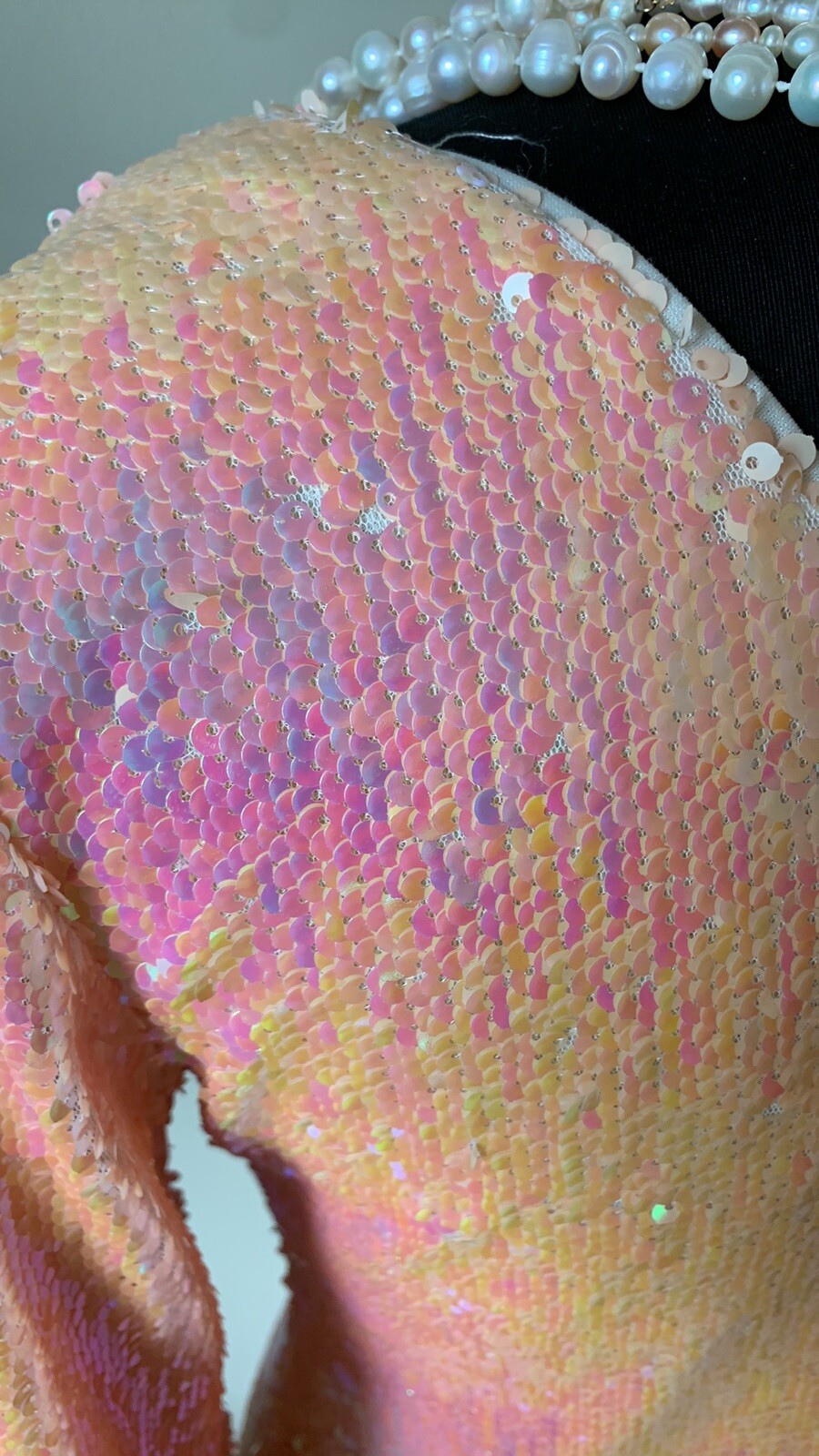 Iridescent Mermaid Pink Fairy Dress - Gem