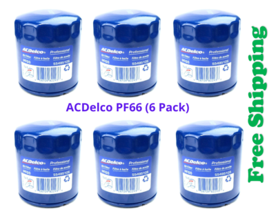 ACDelco PF66 Oil Filter GM Original Equipment (6 Pack) FREE SHIPPING | eBay