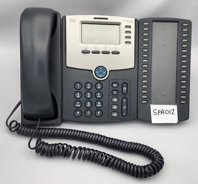 Cisco SPA 504G 4-Line, 2-Port Switch PoE IP Phone w/ SPA500S ...