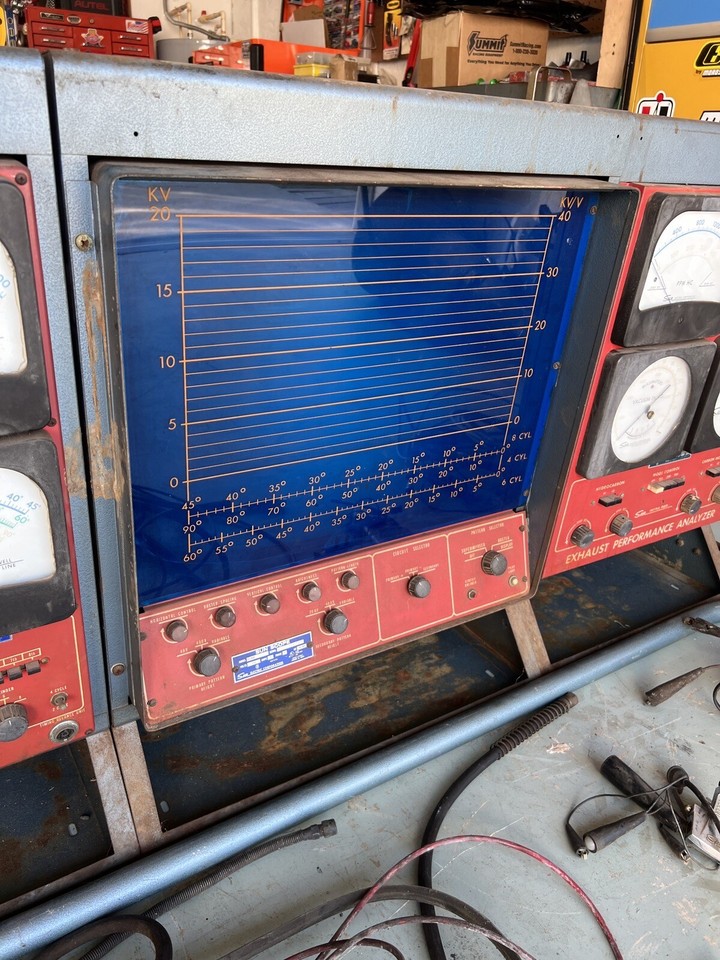 Sun Engine Diagnostic Sun Scope SS400/CYL Leakage/Tach Dwell/Exh Perf ...