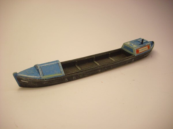 oo gauge model railway 1:76 scale 4mm Canal narrow boat with open hold ...