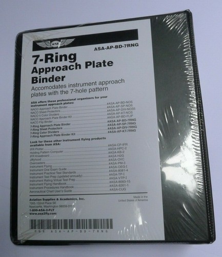 Binder ASA 7-Ring Approach Flat Binder | eBay