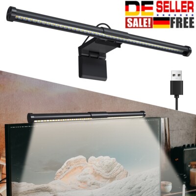 LED Monitor Lichtleiste Laptop Bildschirm Leselampe Tischleuchte ...