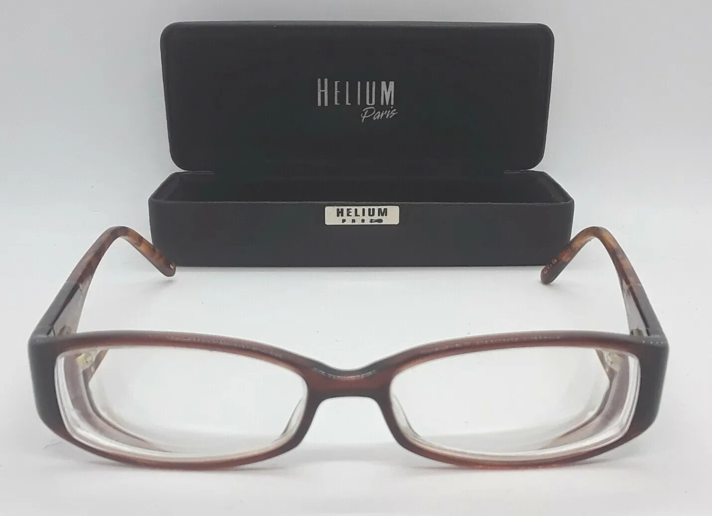 Helium Paris Eyeglasses 4179 Brown 52x16x135 Used Cond w/ case Free ...