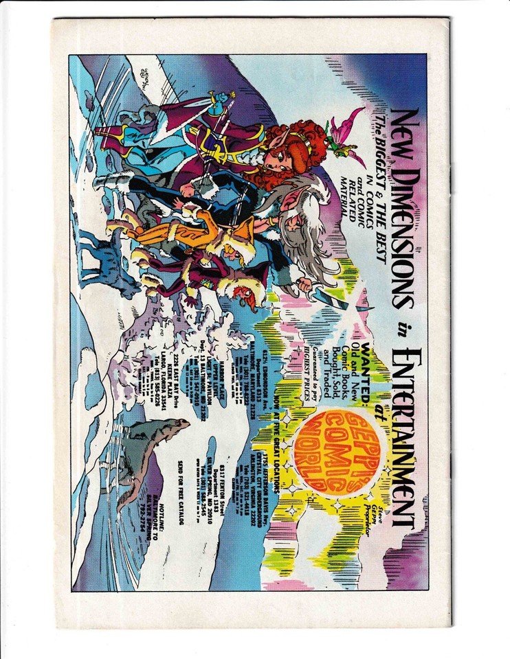 Warp Special: Chaos - Prince of Madness - First Comics - 1983 | eBay