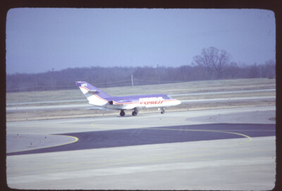 Orig 35mm airline slide Federal Express Dassault Falcon 20 N1FE Buy 4 ...