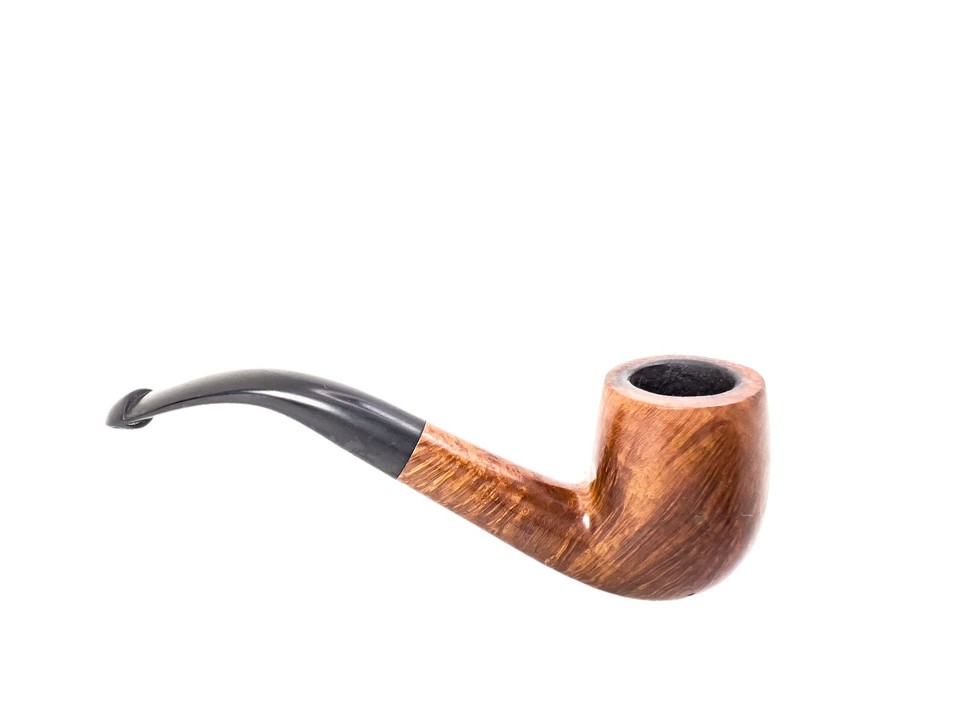 Peterson Straight Grain Line Bent Billiard P-Lip – Estate Pipe – Made ...
