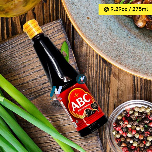 10x 275ml ABC Sweet Soy Sauce Ketchup Dipping Brown Sauce Flavor Soya ...