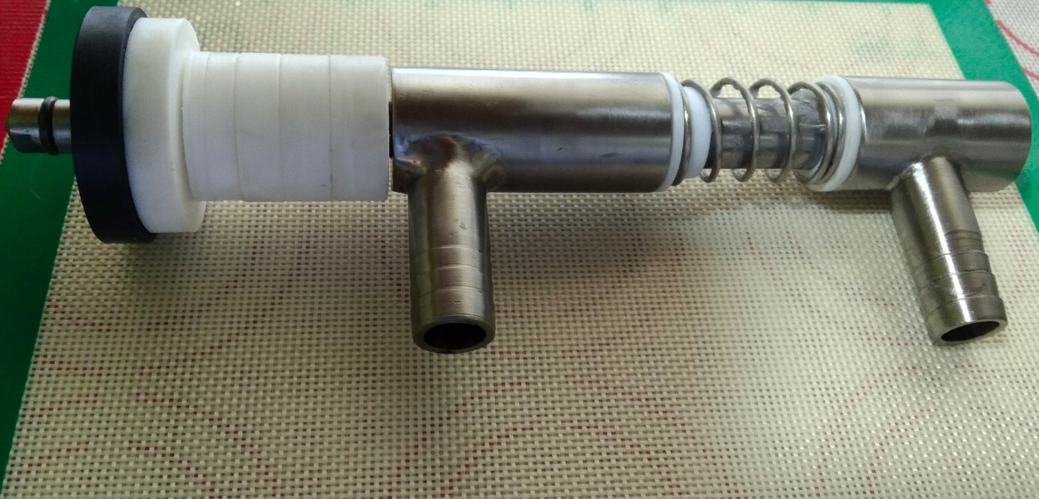 overflow fill nozzle Filler TITANIUM maximum corrosive resistance ...
