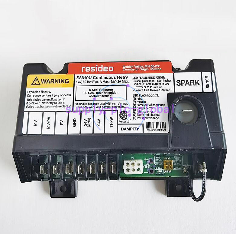 1PC New Resideo S8610U3009 Universal Intermittent Pilot Ignition Module ...