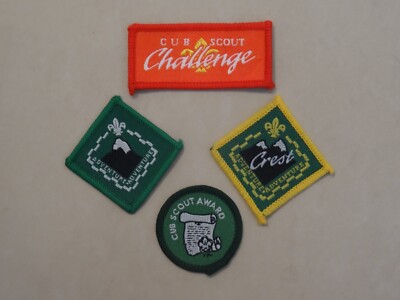 Cub Scout Badges Collection [Yellow Adventure Crest] (1990s) | eBay UK