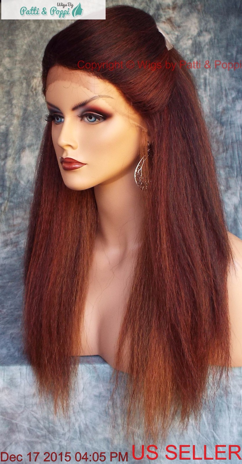 LACE FRONT LONG STRAIGHT YAKI TEXTURE OM23033 GORGEOUS STYLE USA SELLER ...