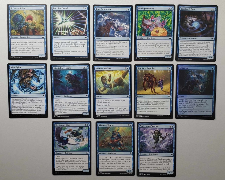 MTG Commander Alania Divergent Storm Custom 100 Card Otter EDH Deck ...