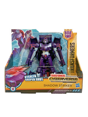 Hasbro Transformers Cyberese Deception Shadow Striker Action Figure ...
