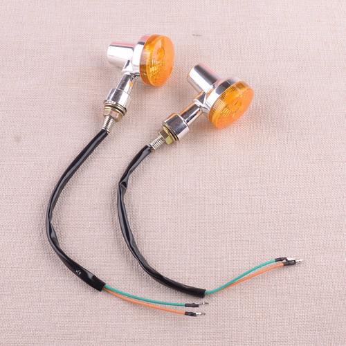 2pc Motorcycle Mini Turn Signal Indicators Bulb Light | eBay