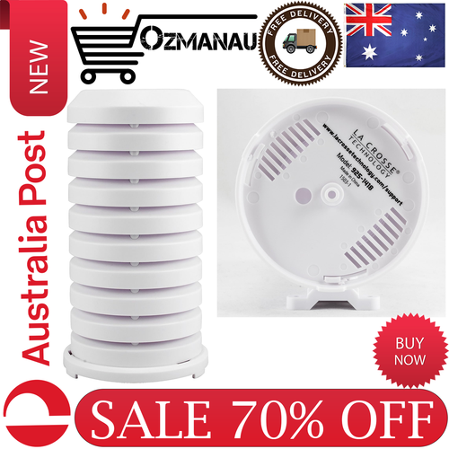 La Crosse Technology 925-1418 Sensor Protection Shield with Mount Wall ...