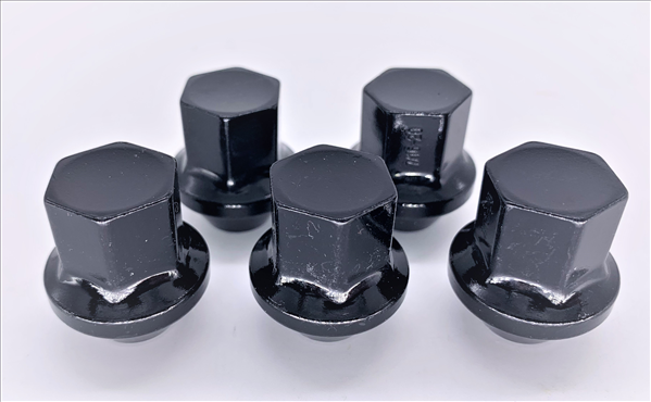 YEARONE Snowflake Wheels Pack of 5 Lug nuts ALL BLACK SIZE 7/16 - 20 | eBay