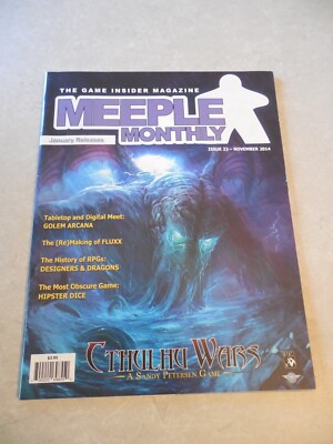 MEEPLE MONTHLY Magazine #23, NOVEMBER 2014, GAME INSIDER MAGAZINE ...