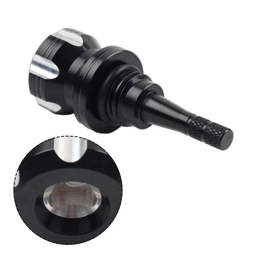 Engine Oil Dipstick Screw Bolt Black For Yamaha MT09 Tracer 900 XSR700 ...