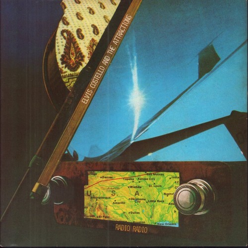 Elvis Costello and the Attractions Radio Radio 7" vinyl UK Radar 1978 ...
