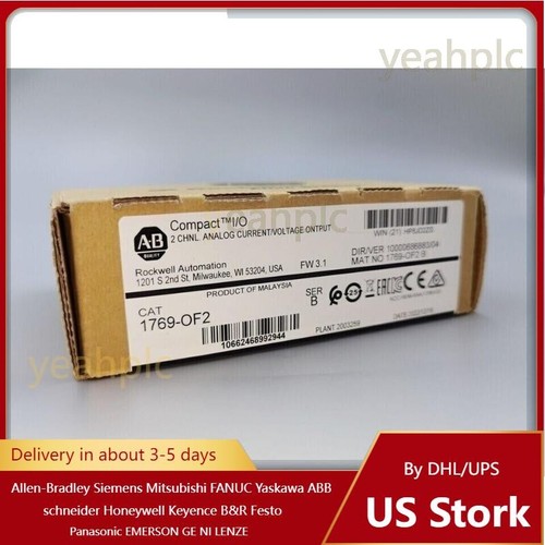 New Factory Sealed AB 1769-OF2 SER B Compact I/O Output Module 1769OF2 ...