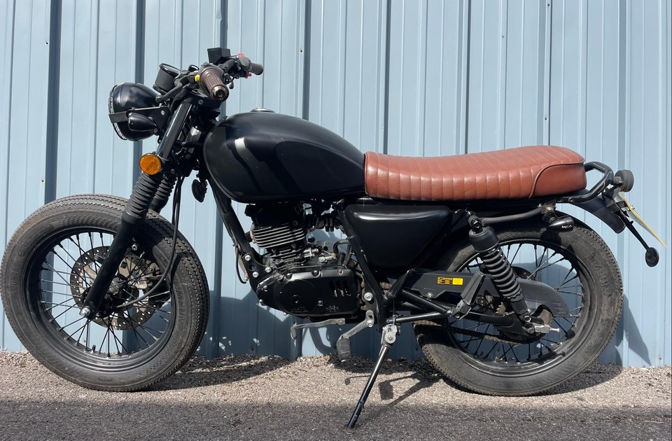 Mutt Mongrel 125 ** 125cc Retro Classic Looking Motorcycle** | eBay UK