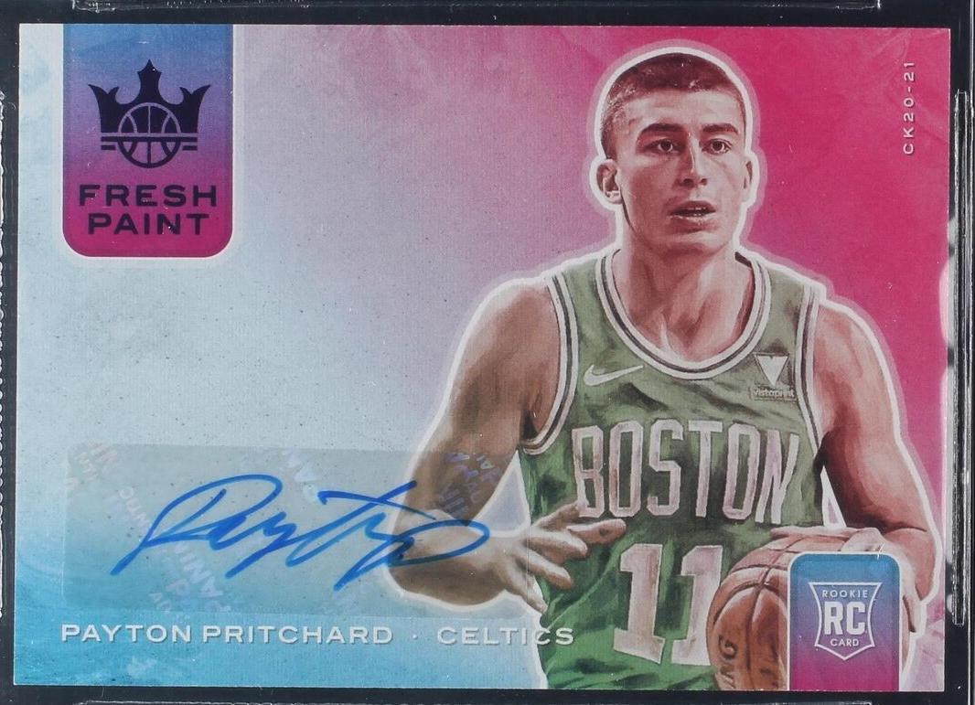 2020-21 Panini Court Kings - Fresh Paint Payton Pritchard #FP-PPR ...