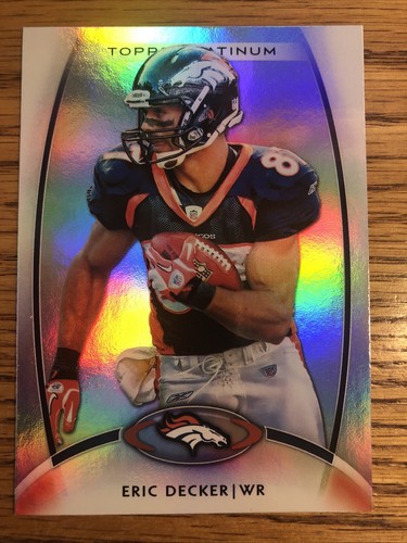 Eric Decker 2012 Topps Platinum Broncos #98 *A106* | eBay