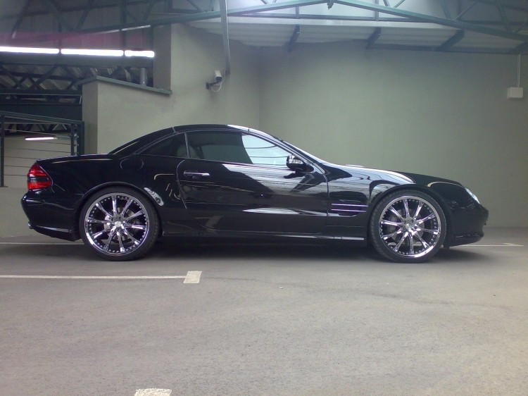 Adjustable Lowering Links for 2002 - 2012 Mercedes Benz R230 SL-Class ...