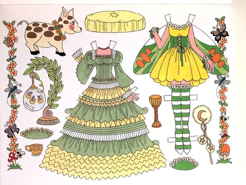 Whimsical! FLUTTER PAPER DOLLS from the Land of Faerie - by Alina ...